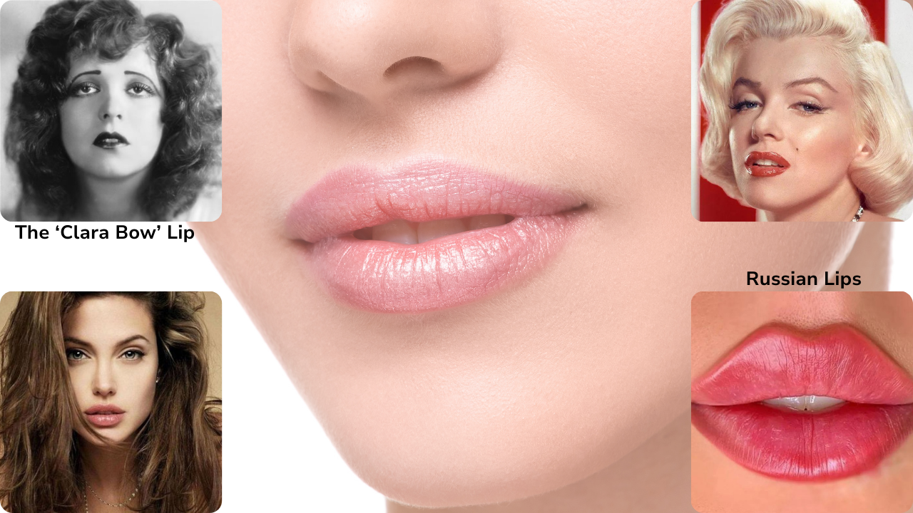 Exploring beautiful lips PART 1: The Evolution of Lip Trends Through ...
